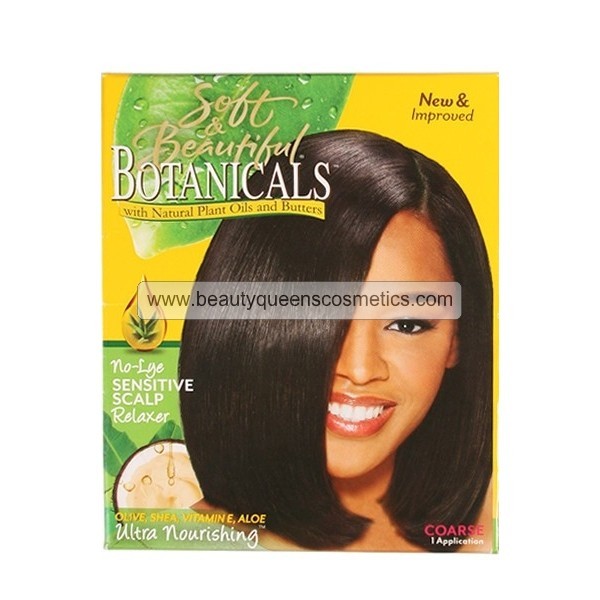 SOFT & BEAUTIFUL BOTANICALS NO-LYE SENSITIVE SCALP RELAXER SUPER FORMU – Beauty Queens Cosmetics