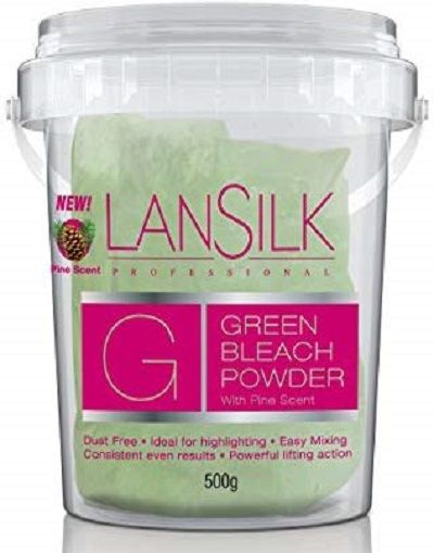 Lansilk Green Bleach Powder With Pine Scent 500g – Beauty Queens Cosmetics