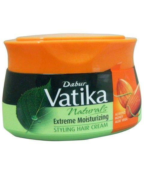 Dabur Vatika Extreme Moisturizing Styling Hair Cream With Almond Honey ...