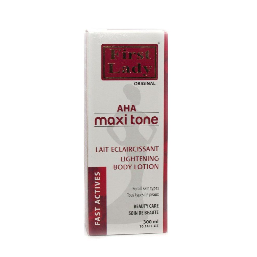 First Lady Original Aha Maxi Tone Lightening Body Lotion 300ml/10.14oz ...