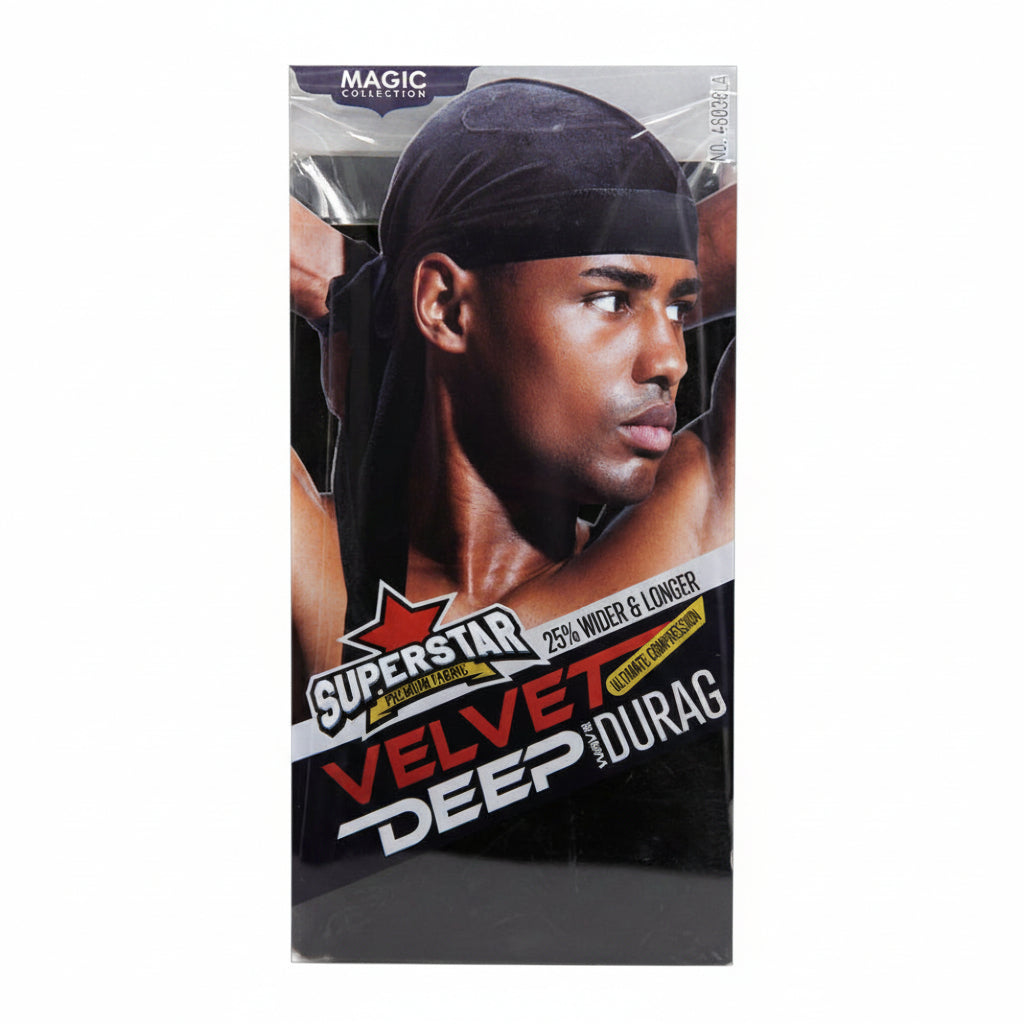 Magic Collection Super Star Velvet Deep DURAG - 48030RA – Beauty Queens ...