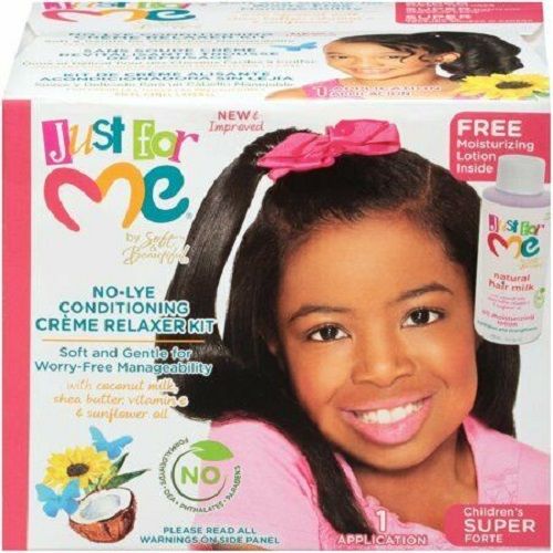 Just For Me No Lye Conditioning Creme Relaxer Kit - 1 Application ...
