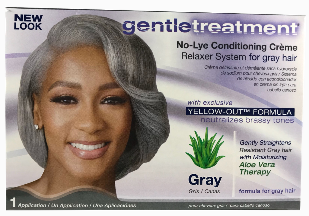 Gentle Treatment No-lye Conditioning Creme Relaxer - GRAY – Beauty ...