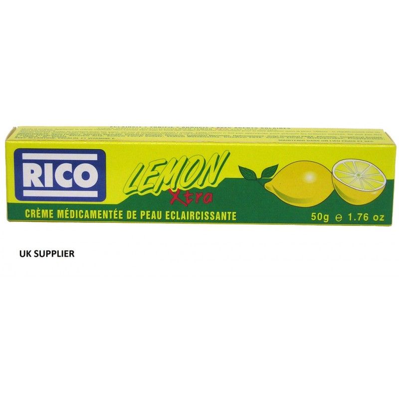 Rico Lemon Extra Skin Complexion Cream 50g/1.76oz – Beauty Queens Cosmetics
