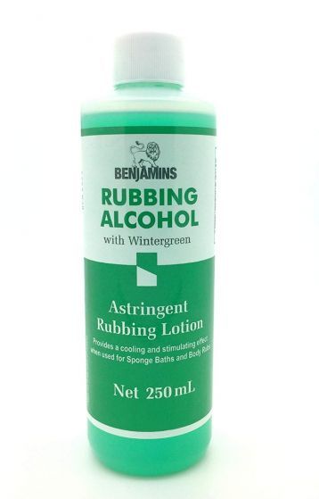 Benjamins Rubbing Alcohol Astringent Rubbing Lotion 250ml – Beauty ...