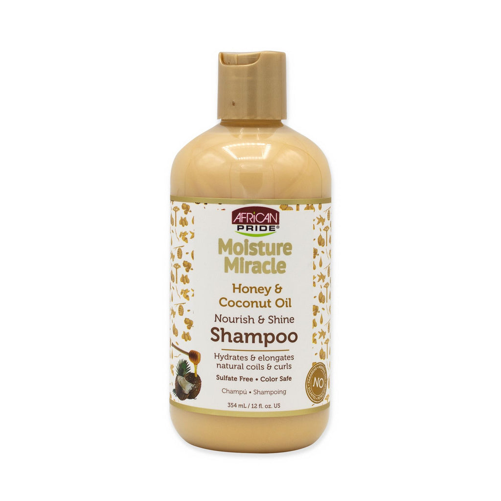 African Pride Moisture Miracle Nourish & shine Shampoo 473ml/16oz ...