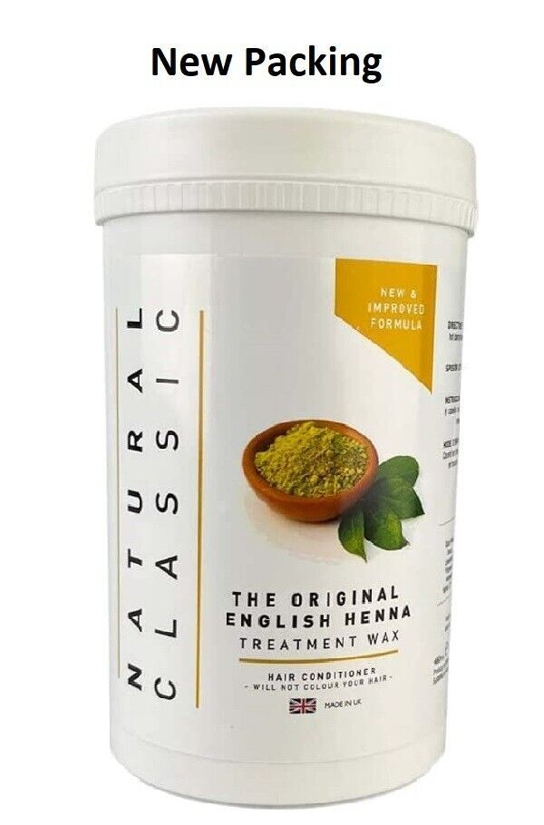 NATURAL CLASSIC HENNA TREATMENT WAX HAIR CONDITIONER 480G – Beauty ...
