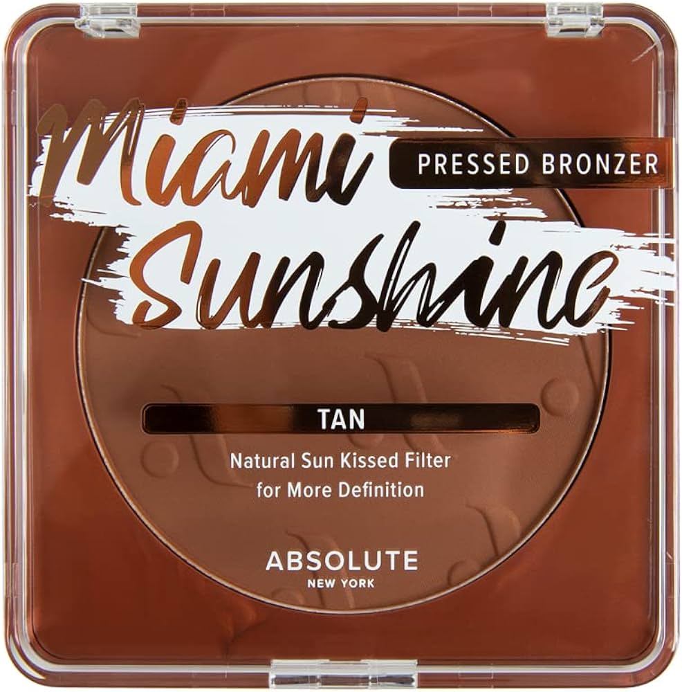 Absolute New York Miami Sunshine Pressed Bronzer – Beauty Queens Cosmetics