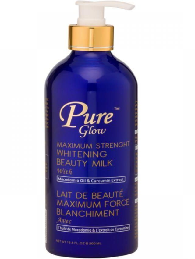 Pure Glow Maximum Strength Whitening Beauty Milk 500ml – Beauty Queens ...