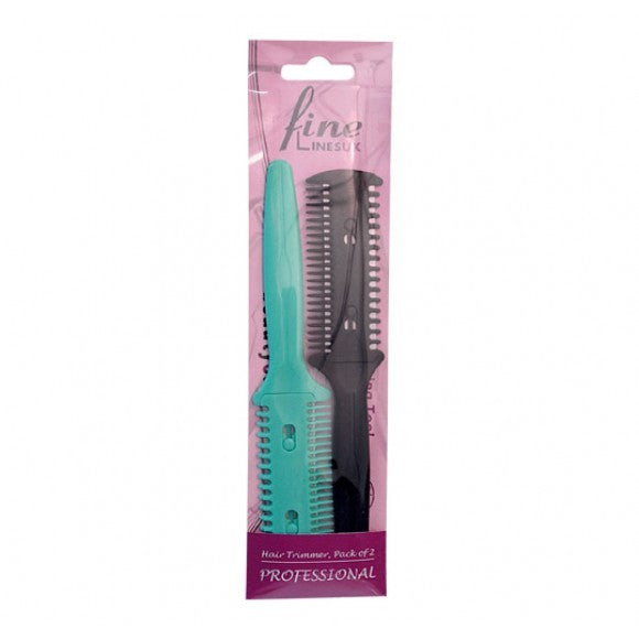 FINE LINES UK HAIR TRIMMER NO.399-01 - 2pcs – Beauty Queens Cosmetics