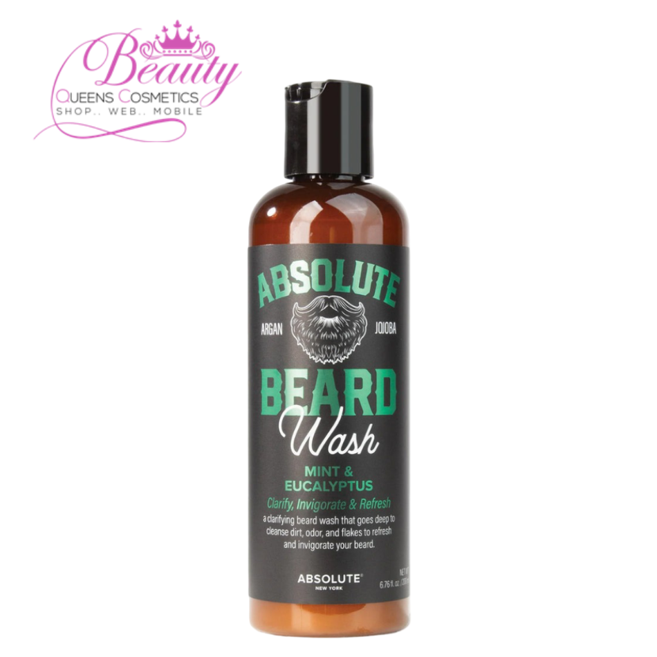 Absolute Beard Wash Mint & Eucalyptus 200ml – Beauty Queens Cosmetics