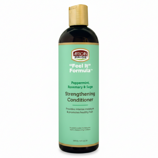 African Pride Feel It Formula Peppermint & Rosemary Strengthening Cond ...