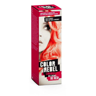 Colour Rebel London Red Semi-Permanent Hair Colour 100ml | Vibrant Shi ...