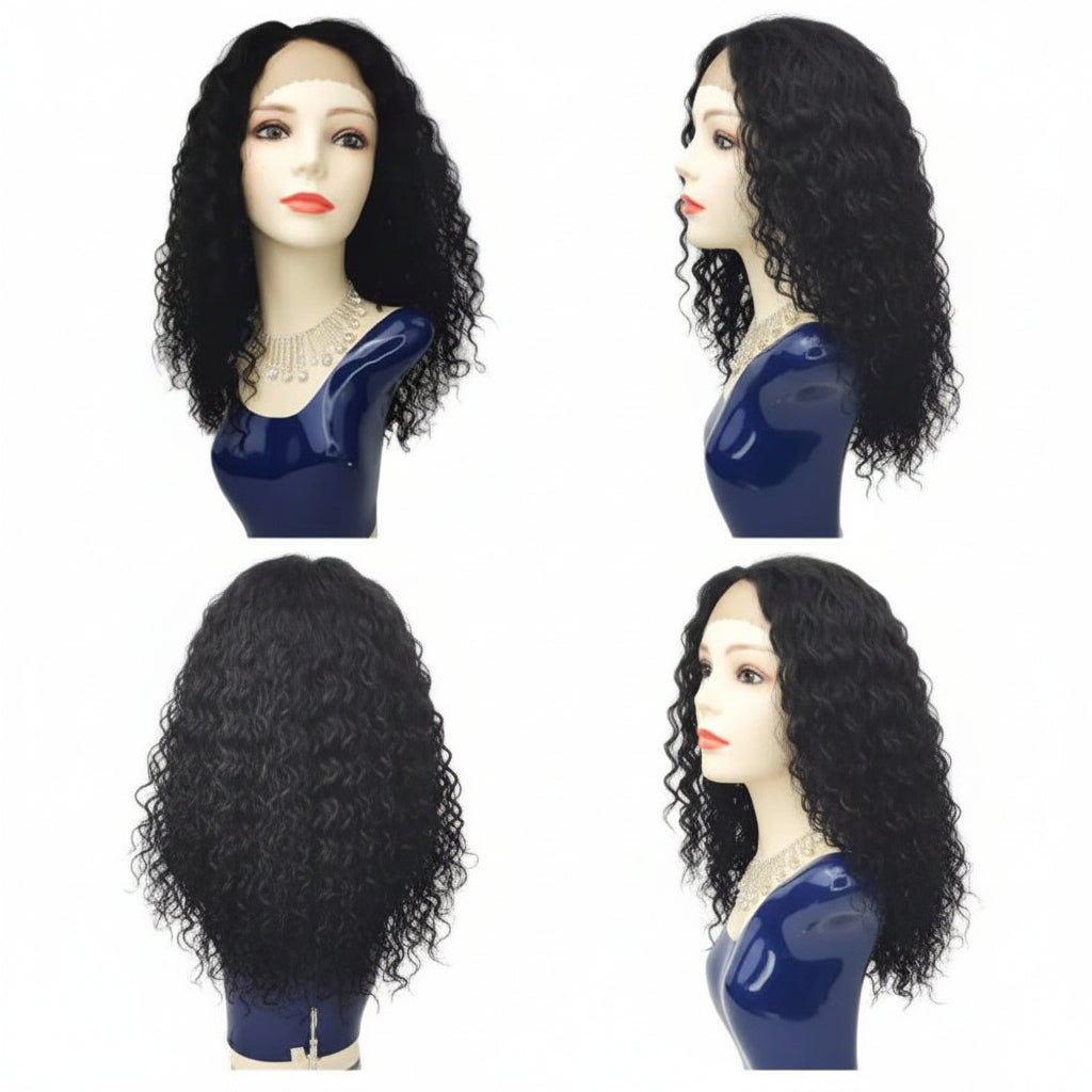 Dressmaker Wignus 100% Unprocessed Brazilian Swiss Lace Parting Wig ...