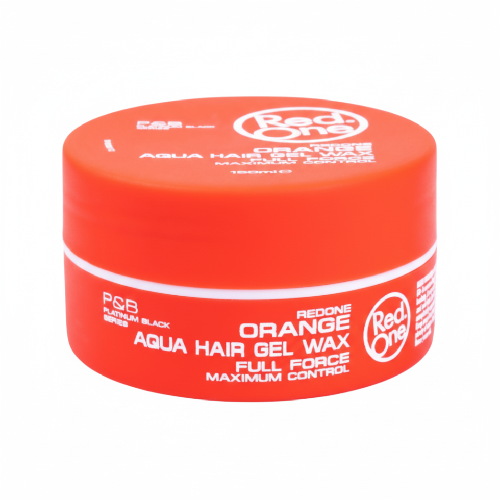 Red One Orange Aqua Hair Gel Wax 150ml | Full Force Maximum Control ...
