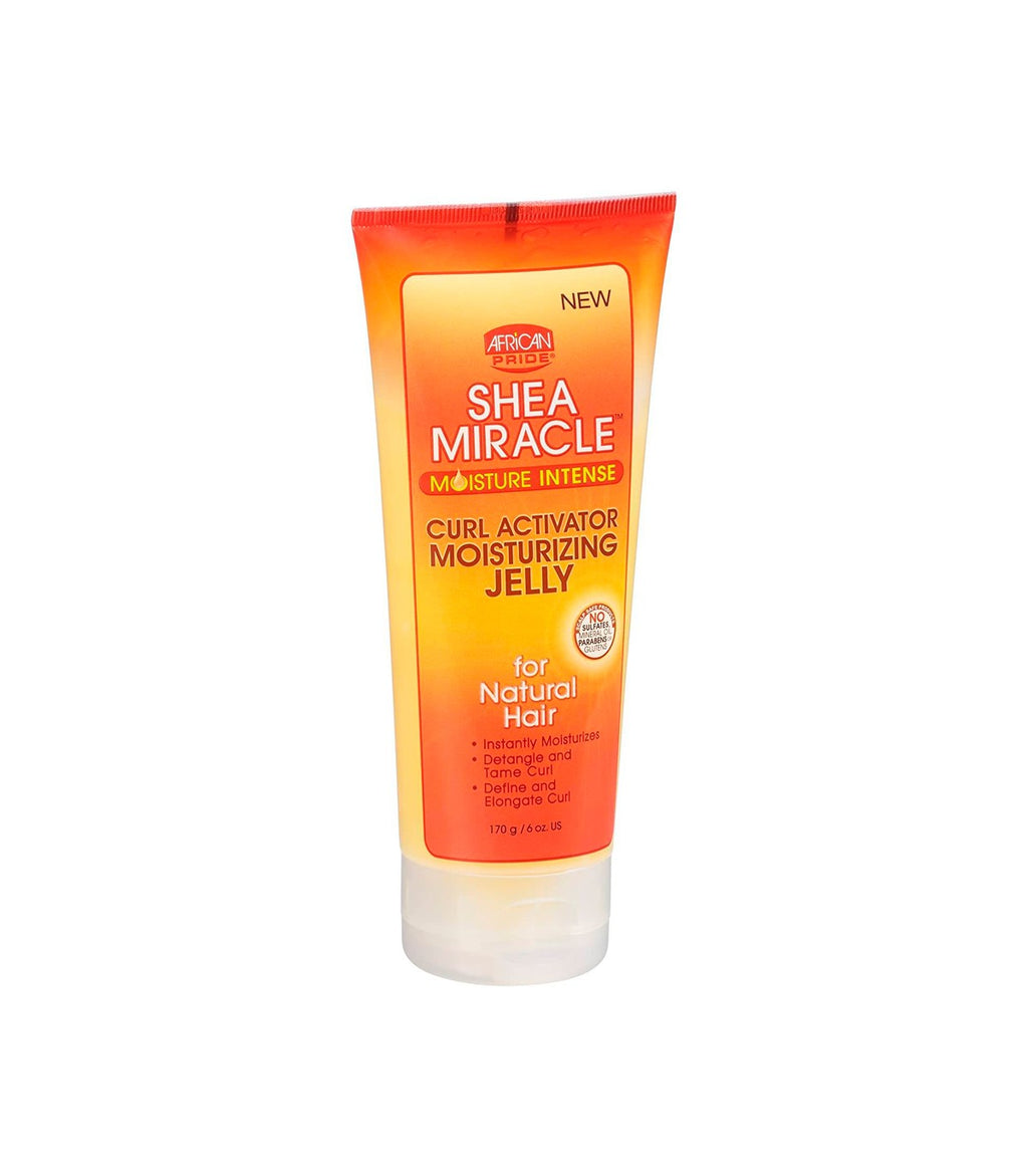 African Pride Shea Miracle Curl Activator Moisturizing Jelly 170g/6oz ...